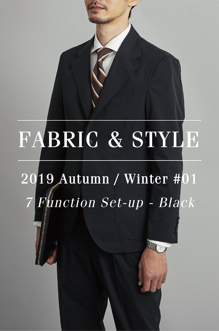 FABRIC & STYLE SOLOTEX 2WAY STRECH-BLACK- – ＋CLOTHET ONLINE