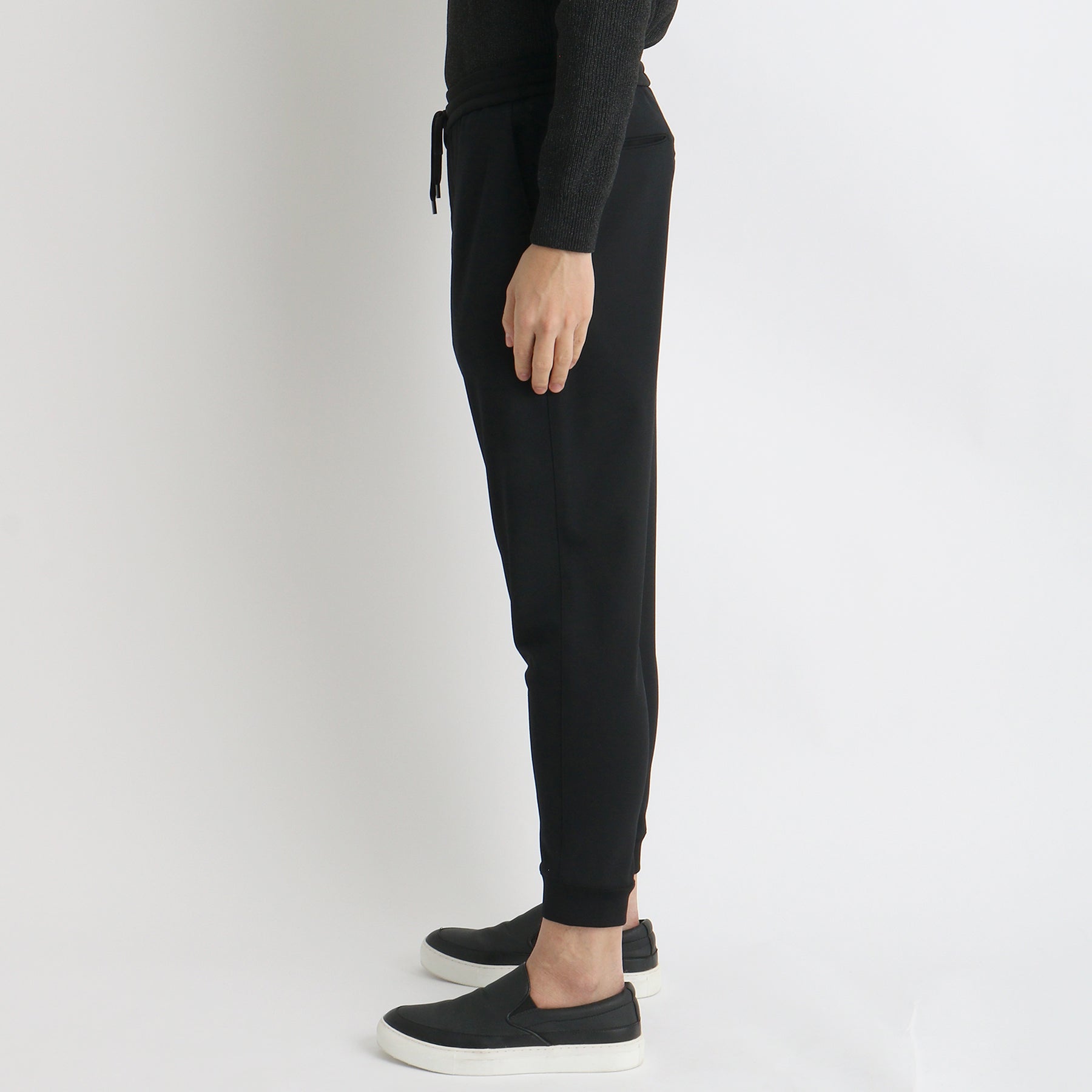 TECHWOOL®(テックウール) 2WAYストレッチ ジョガーパンツ ブラック | ＋CLOTHET ONLINE